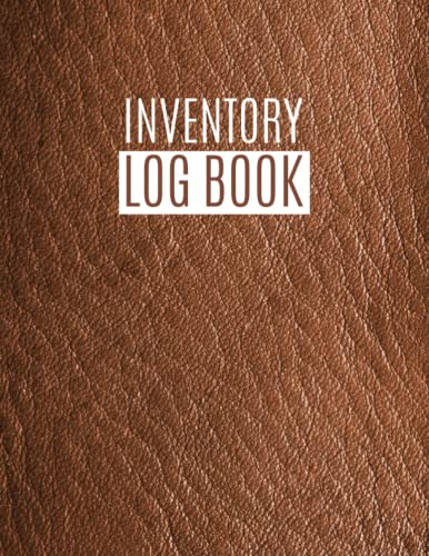 Inventory Log Book: Stock Record Organizer Journal | Simple Inventory ...