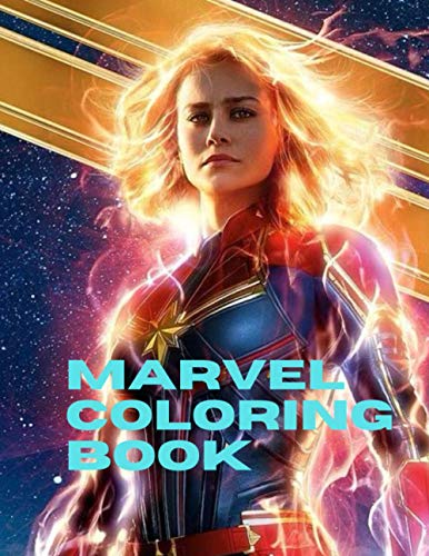 Marvel coloring book: best coloring page for kids and adults by Badr ...