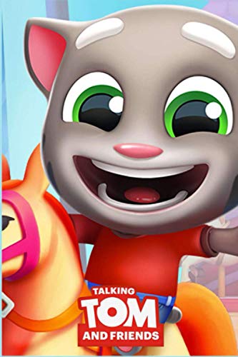 Talking Tom and Friends: lined notebook to write in - cute gift for ...
