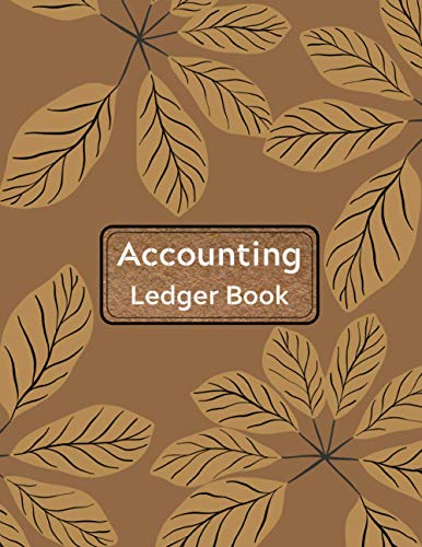 Accounting Ledger Book: Simple Accounting Ledger for Checking Account ...