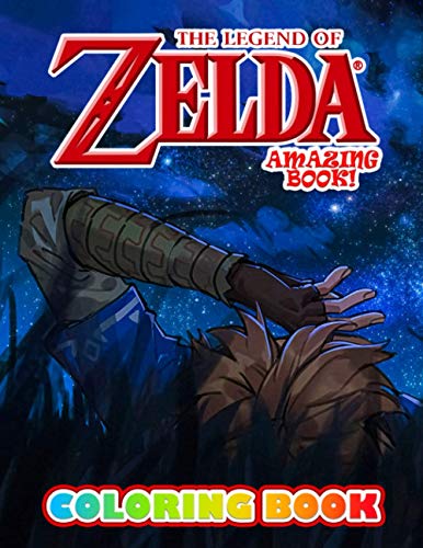 Amazing Book - The Legend of Zelda Coloring Book: A Flawless Coloring ...