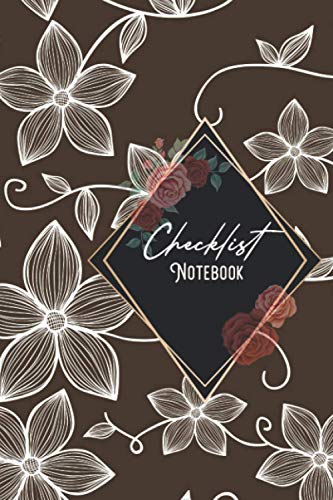 Checklist Notebook: To Do Check Lists Task Checklist Planner Time ...