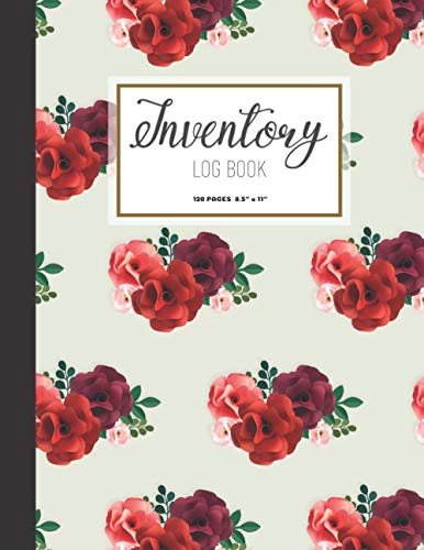 Inventory Log Book: Inventory Checklist Organizer |Stock Record Book ...
