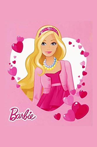 Barbie: Lined Notebook Journal (6" X" 9, 100 Pages), Drawing Books For ...
