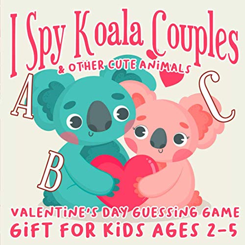 I Spy Koala Couples & Other Cute Animals: Abc VALENTINE'S DAY Guessing ...