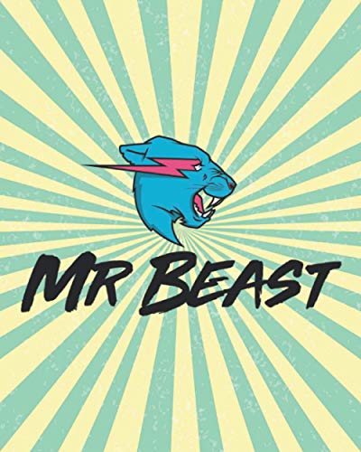 Mr Beast: Notebook (120 Pages - 8'' x 10'' ) by Mr Beast Publishing ...