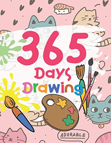 365 Days Drawing: Sketch with prompt idea exercise challenge activity ...