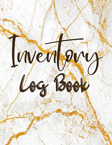 Inventory Log Book: Large Print Inventory Log Book for Small Business ...