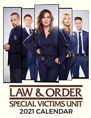 Law &Order Special Victims Unit 2021 Calendar: TV Series 2021 Calendar ...