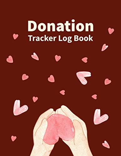 Donation Tracker Log Book: Simple Charity Organizations Donation Gifts ...