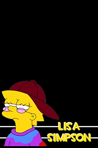 Lisa Simpson Notebook : Lined Notebook For Simpson 6" X 9" Best Gift ...