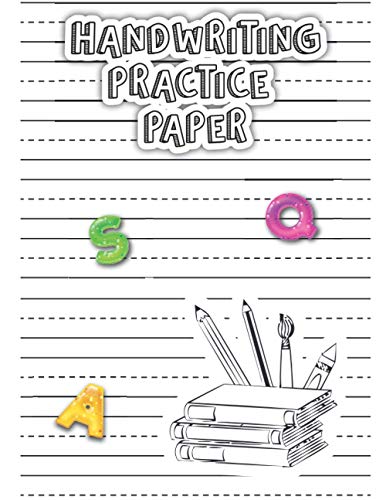 Handwriting Practice Paper: Perfect Gift For Your Kids. 110-Pages ...