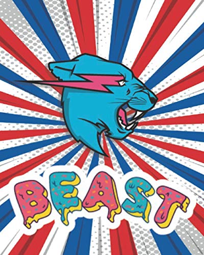 Mr Beast: Notebook (120 Pages - 8'' x 10'' ) by Mr Beast Publishing ...