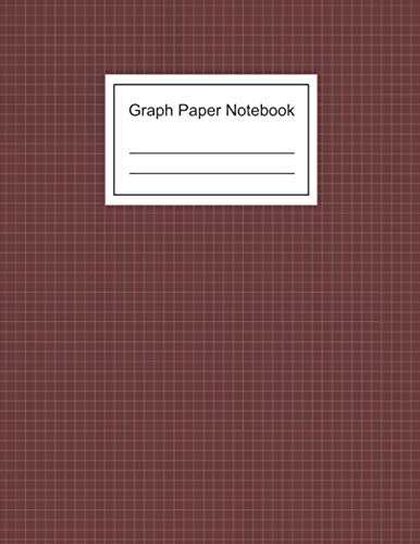 Graph Paper Notebook: large graph notebook with page number, 120 Pages ...