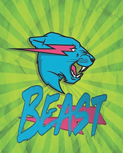 Mr Beast: Notebook (120 Pages - 8'' x 10'' ) by Mr Beast Publishing ...