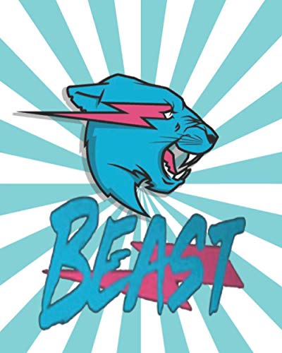 Mr Beast: Notebook (120 Pages - 8'' x 10'' ) by Mr Beast Publishing ...