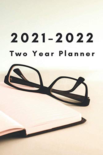 2021-2022 Two Year Planner: Two Year Planner Calendar Schedule ...