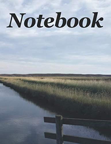 Landscape Notebook: 100 wide ruled pages with British landscapes photo ...
