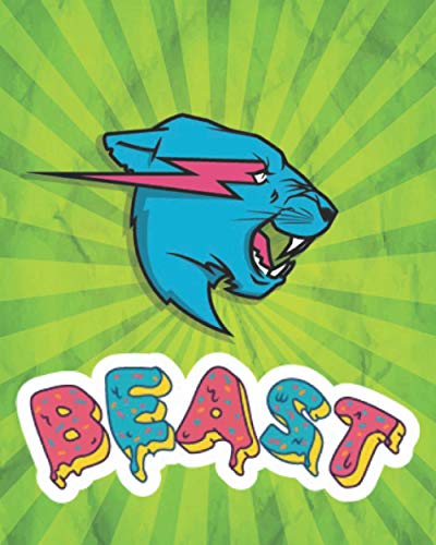 Mr Beast: Notebook (120 Pages - 8'' x 10'' ) by Mr Beast Publishing ...