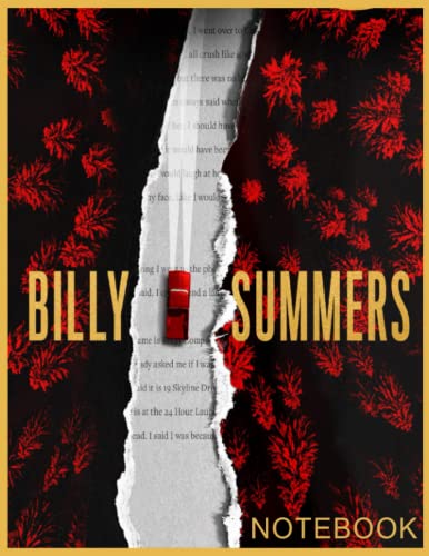 Billy Summers: Stephen King notebook with 8.5 x 11 in 100 pages by ...