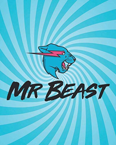 Mr Beast: Notebook (120 Pages - 8'' x 10'' ) by Mr Beast Publishing ...