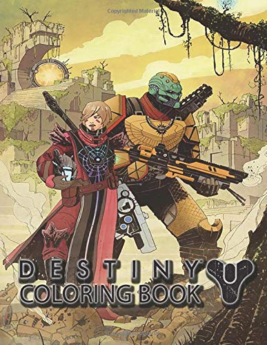 Destiny Coloring Book: Explore different Guardian weapons and armor ...