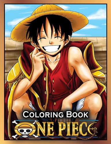 One Piece Coloring Book: Anime Coloring Books "ONE PIECE" for Luffy and ...