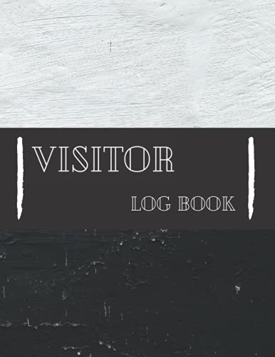 Visitor Log Book: Visitors Signing In Book for Business, Office, Gym ...