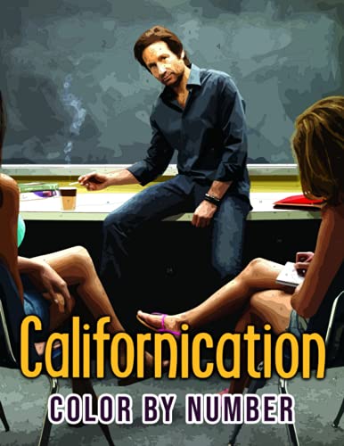Californication Color By Number: New Yorker Hank Moody Drama TV Series ...