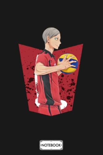 Haikyuu Lev Haiba Ink Designcolored Kuroo Notebook: Matte Finish Cover ...