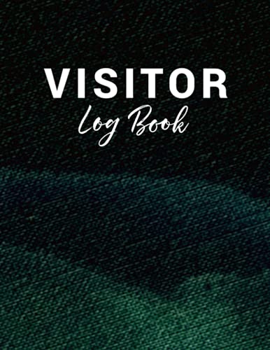 Visitor Log Book: Simple Visitors Register Visitor Registration ...