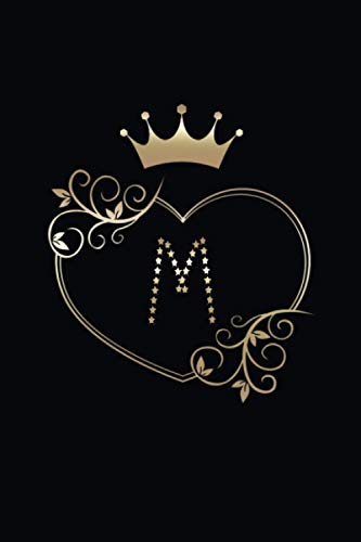 Star Letter M Notebook : Initial M Monogram Journal Queen Fan Gifts ...