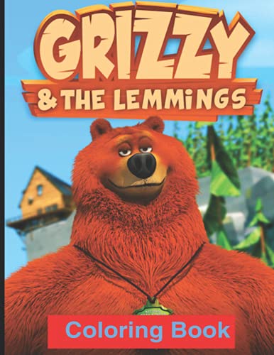 grizzy and the Lemmings Coloring Book: Fun Coloring Book of this ...