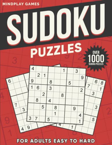 Sudoku Puzzles Over 1000 Sudoku Puzzles For Adults Easy to Hard ...