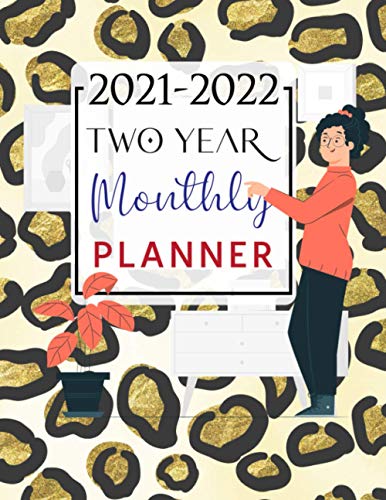2021-2022 Two Year Monthly Planner: Planner 2021-2022 Weekly and ...