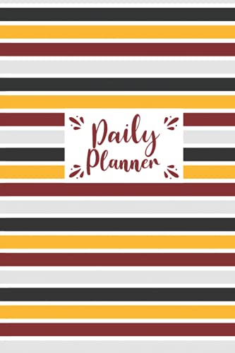 Daily Planner: Academic Daily Planner 2021-2022, Weekly & Monthly ...
