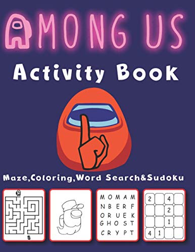 Among Us Activity Book: An Incredible Among us Activity Book for Fans ...