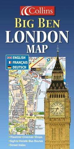 Big Ben London Map by Collins | Goodreads