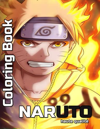 Naruto Coloring Book: naruto manga Coloring Book for Adults Teens and ...