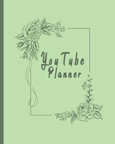 YouTube Planner: for planning outlining and scripting YouTube videos, This YouTube planner is ...