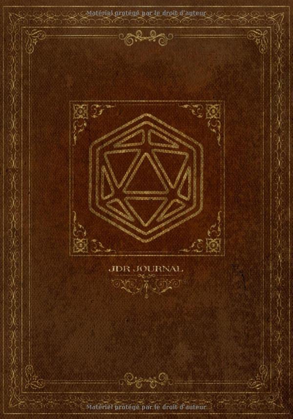 JDR Journal: Carnet de Jeux De Rôle pour Maître du jeu | Pages lignées ...