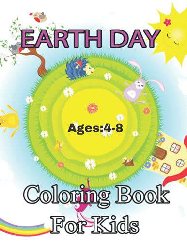 Earth Day Coloring Book For Kids: Earth Day Coloring Book for Kids Boys ...