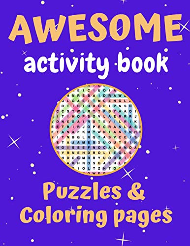 Awesome Activity Book Puzzles & Coloring Pages by Andrew Evans | Goodreads