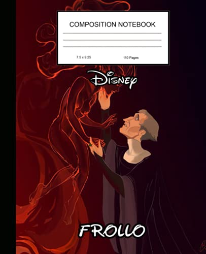 Frollo Composition Notebook: Frollo Notebook 110 pages | 7.5 x 9.25 ...