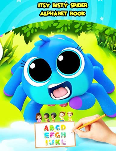 Itsy Bitsy Spider Alphabet Book: Trace ABC Letters With Itsy Bitsy ...