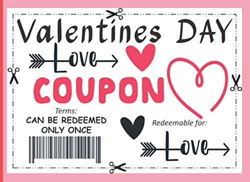 Valentines Day Coupon Book: Blank Coupon Book For Lovers | Blank diy ...