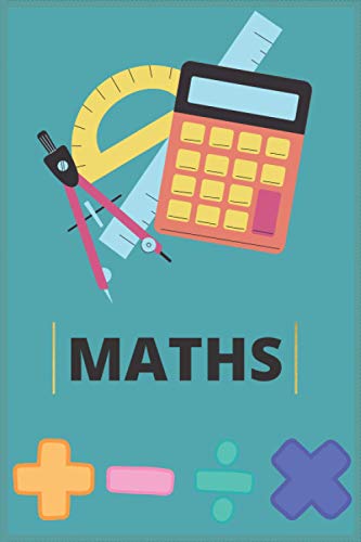 NOTEBOOK MATHS: NOTEBOOK MATHS (120 pages) perfect binding by Maths ...