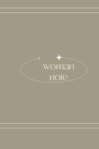 Woman note: Note 100 page for womane classique notebook by Ayoub ...