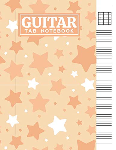 Guitar Tab Notebook: Blank 6 Strings Chord Diagrams & Tablature Music ...