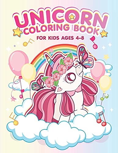 Unicorn Coloring Book: for Ages 4 – 8 by nut oshin | Goodreads
